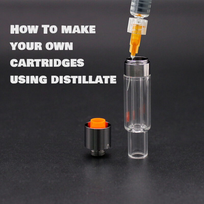 How to make your own carts with distillate - UK Vape Carts