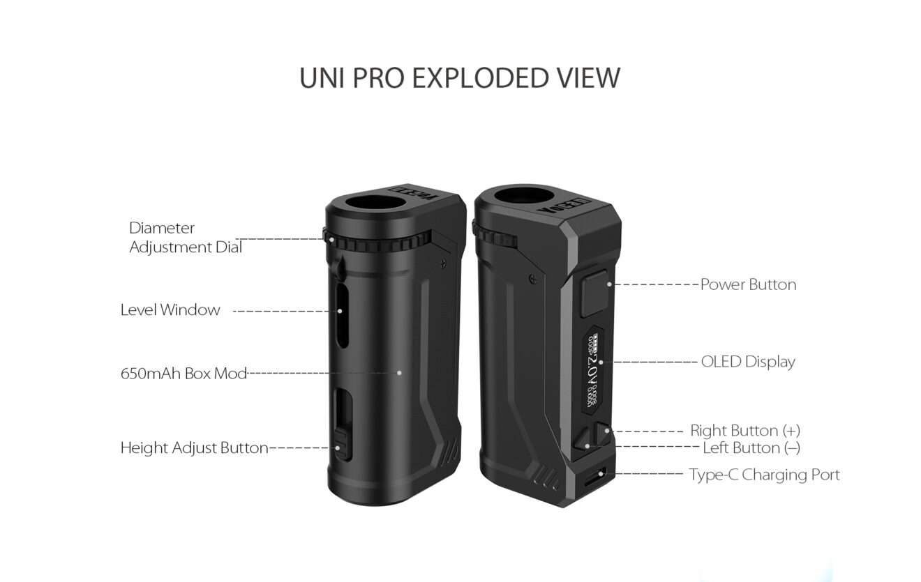 Yocan Uni Pro - 2025 Version - UK Vape Carts
